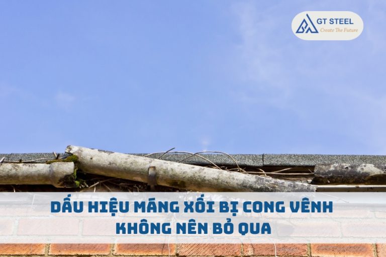 Dấu Hiệu Máng Xối Bị Cong Vênh Không Nên Bỏ Qua - Gia Thái Steel