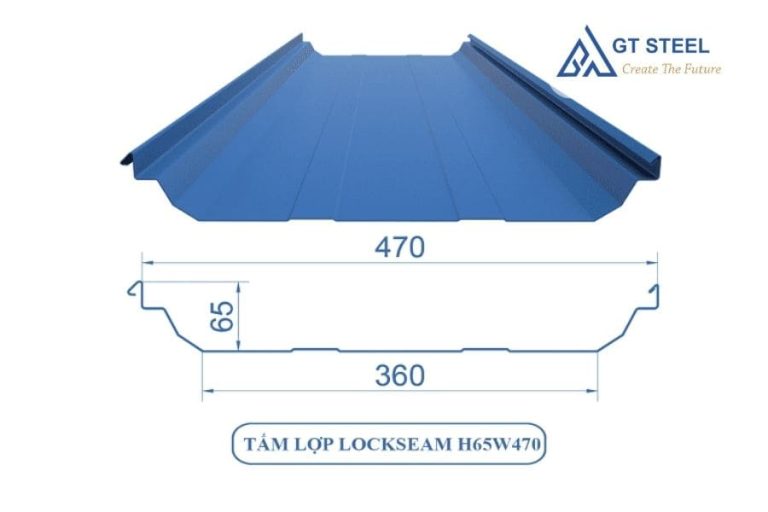 Tôn Seam Lock Lựa Chọn Tối Ưu Cho Những Công Trình Lớn - Gia Thái Steel